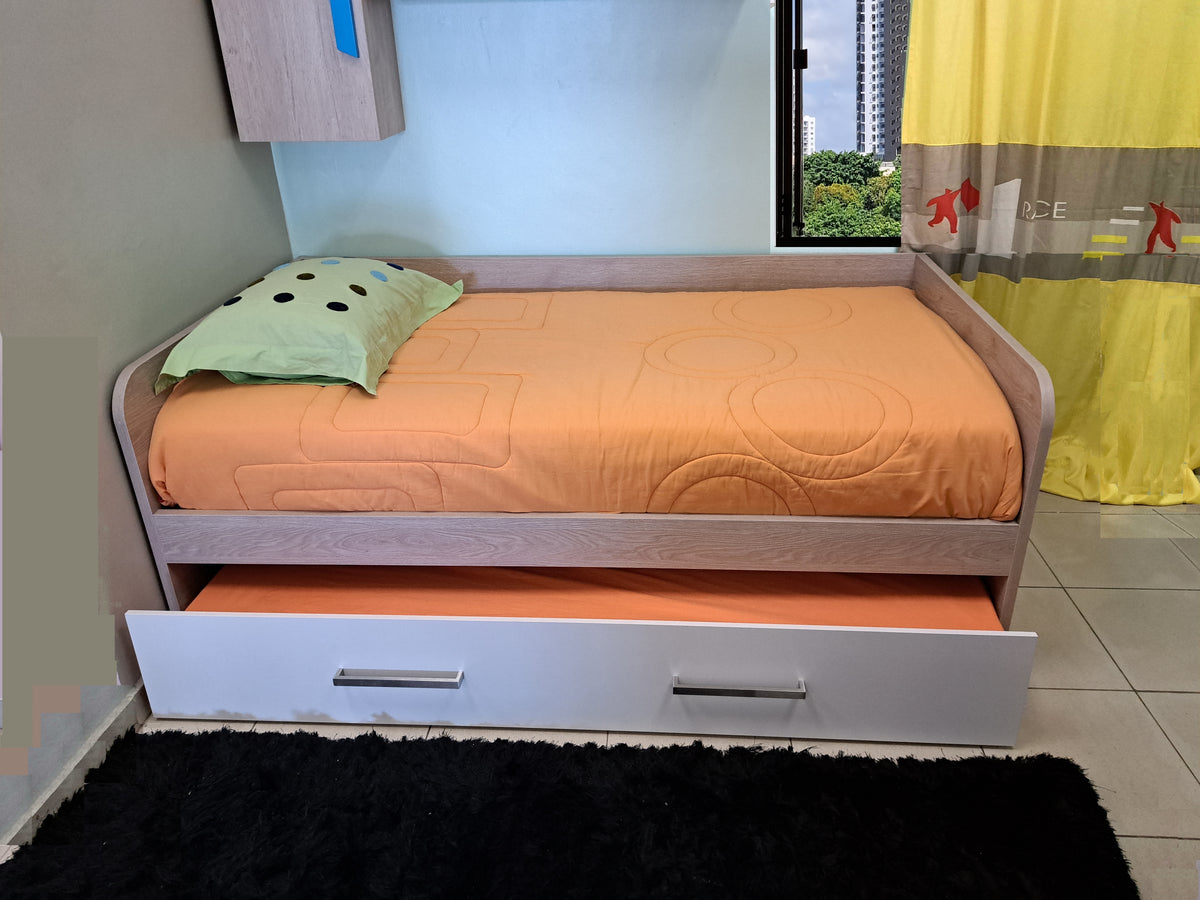 Cama NIDO twin + cama auxiliar – Idea Kids Panama